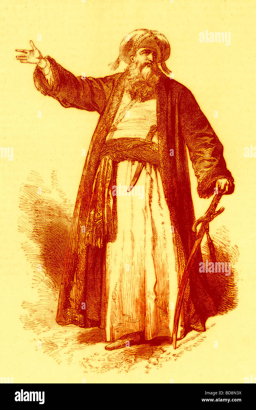 Maometto il profeta dell'Islam illustrazione dalla storia illustrata ...