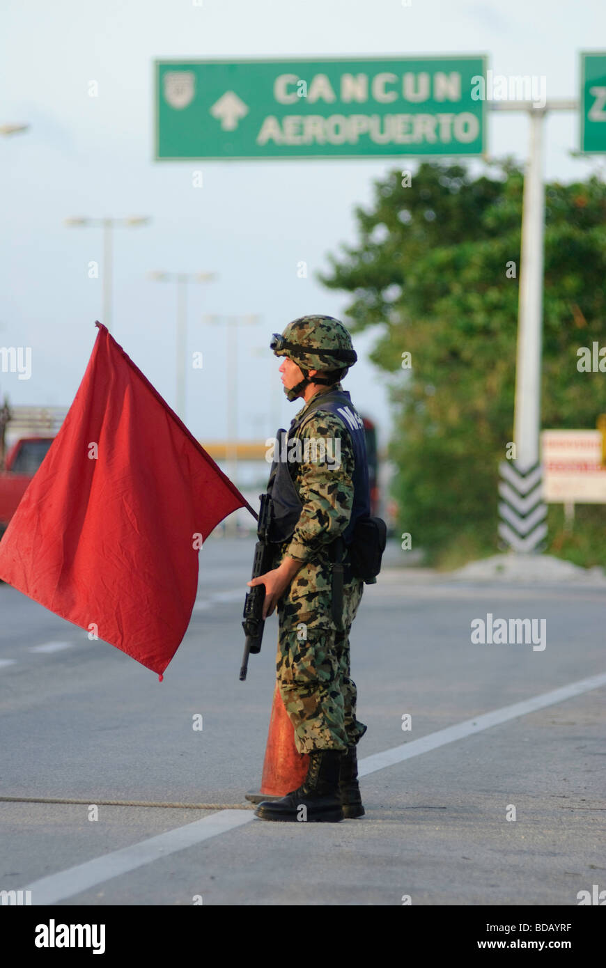 Cartello stradale messicano immagini e fotografie stock ad alta ...