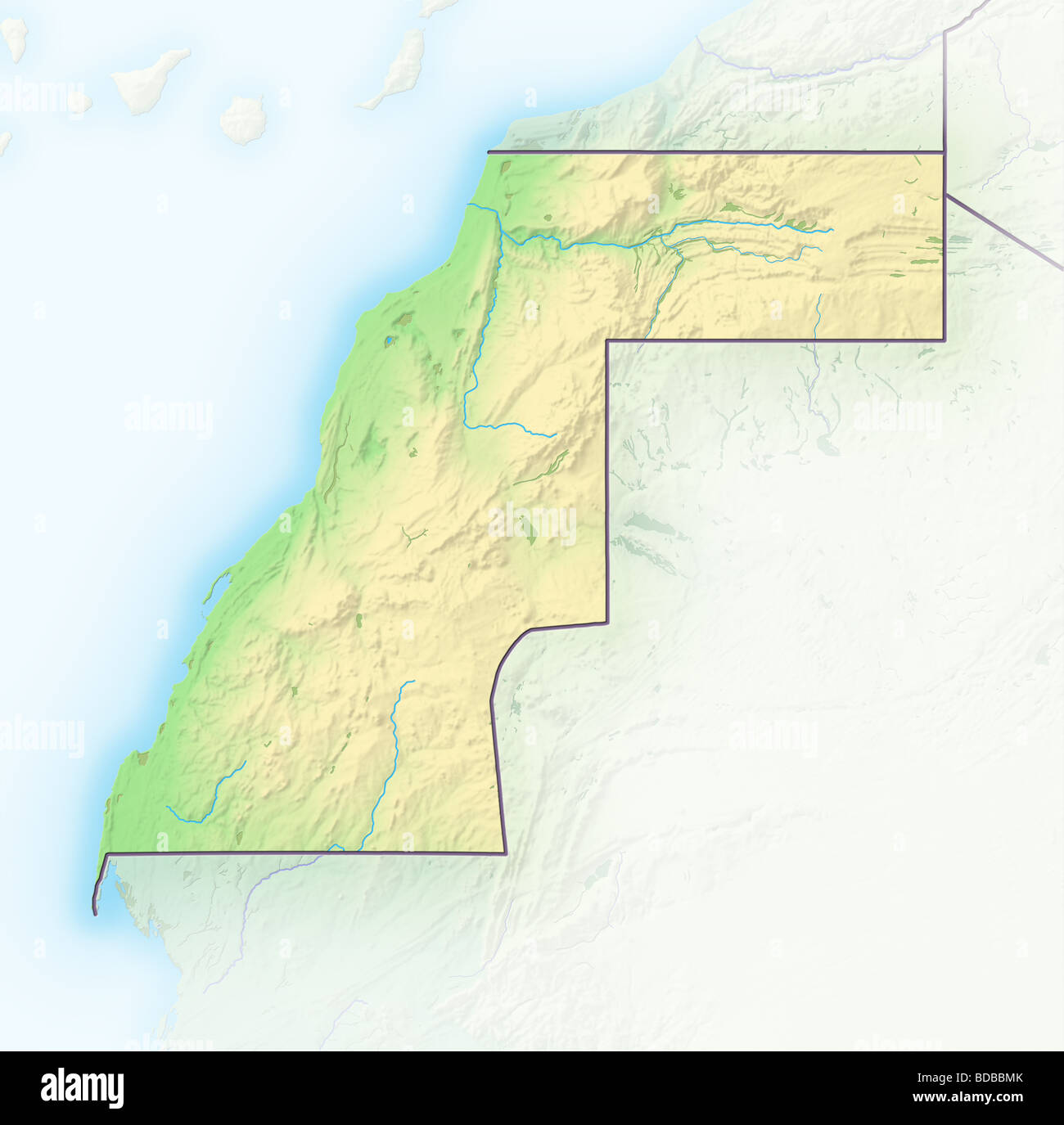 Marocco sahara occidentale cartina immagini e fotografie stock ad alta risoluzione - Alamy