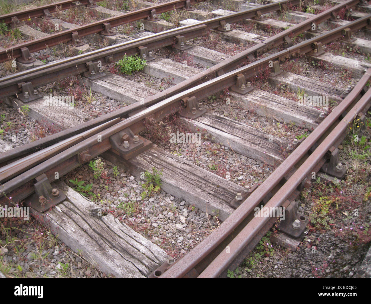 Linee ferroviarie o binari ferroviari immagini e fotografie stock ad ...
