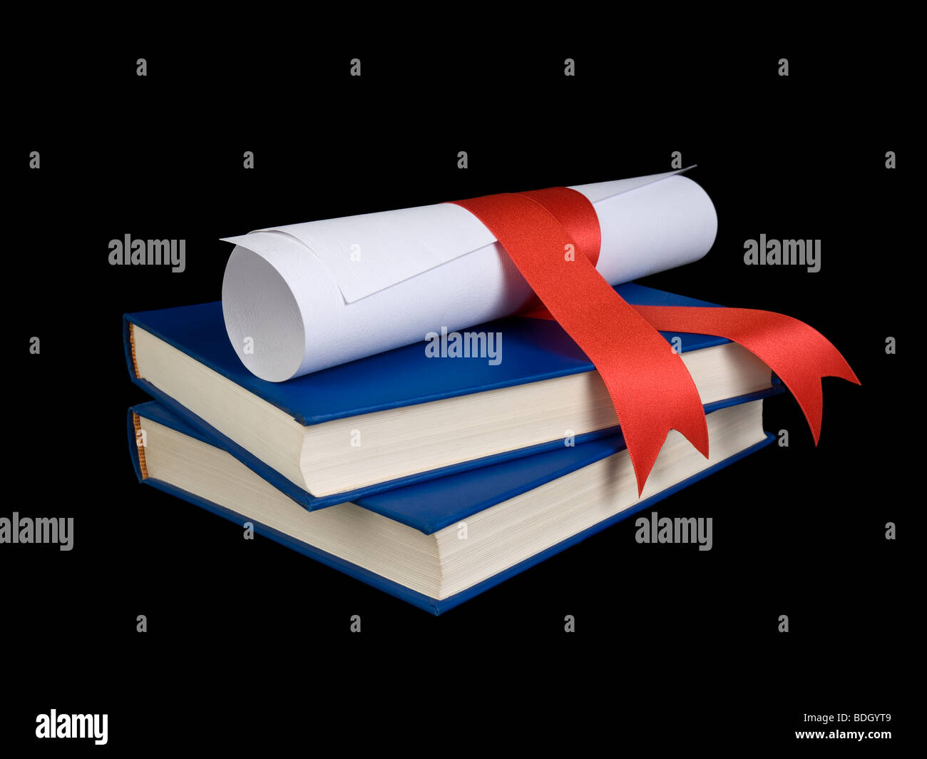 Diploma blu immagini e fotografie stock ad alta risoluzione - Alamy