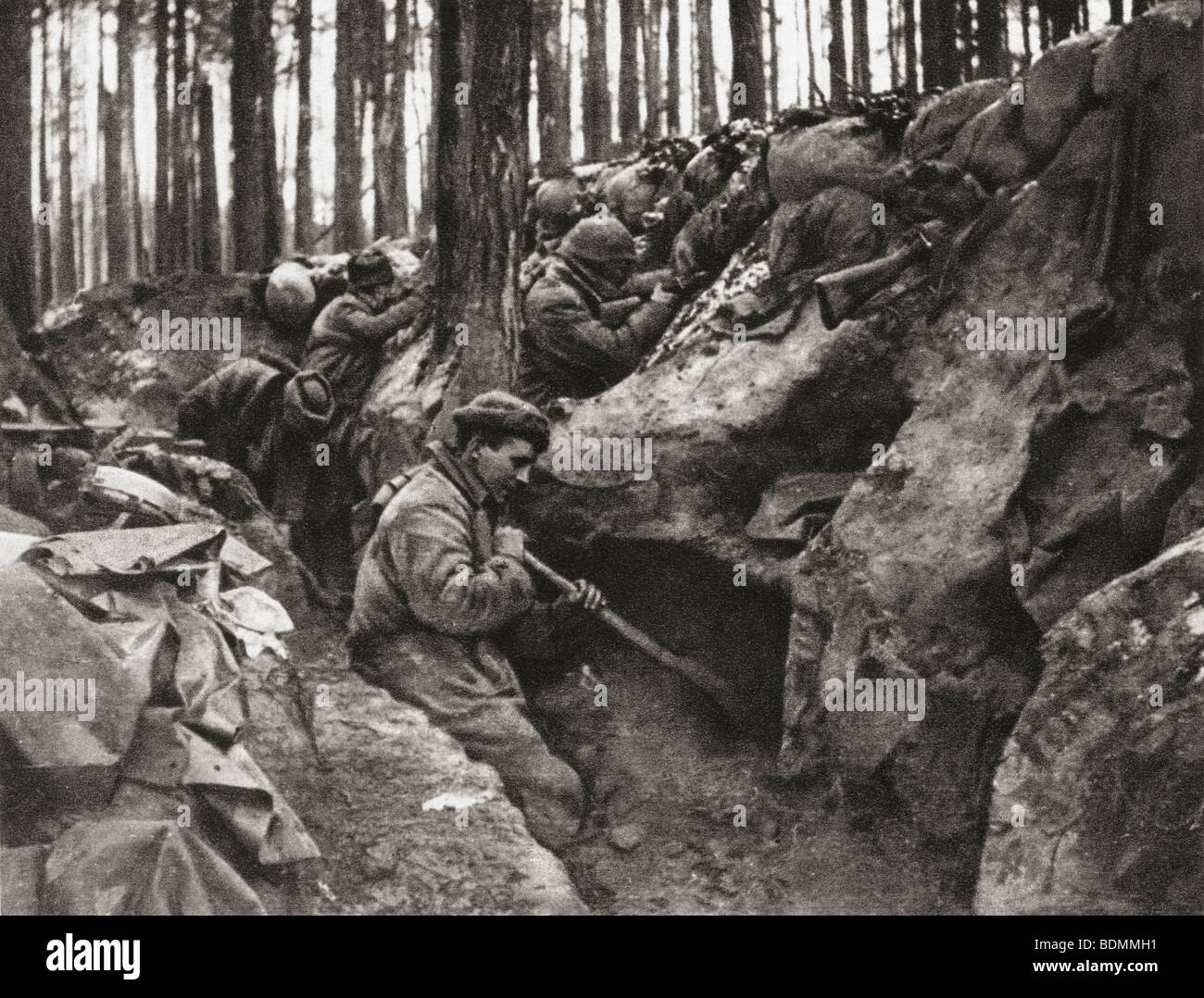 Trincee prima guerra mondiale immagini e fotografie stock ad alta ...