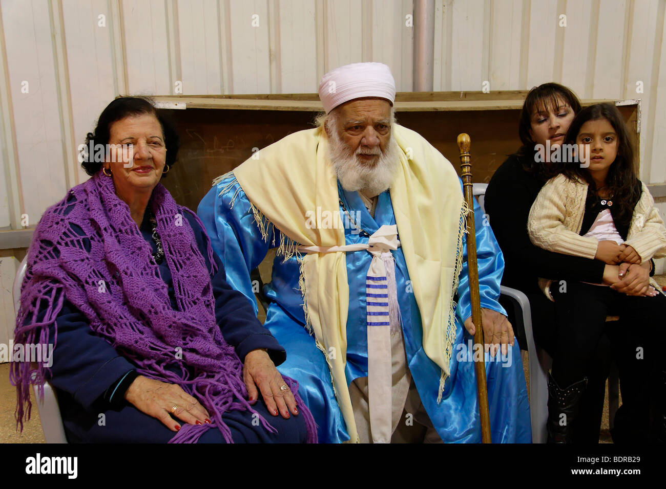 La Samaria, Samaritani sul monte Garizim Foto stock - Alamy