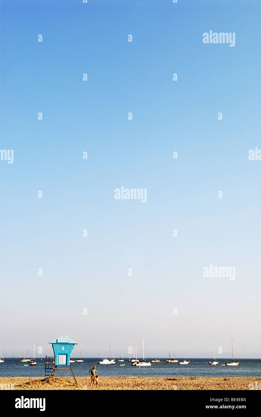 Capanna sulla spiaggia di santa immagini e fotografie stock ad alta ...