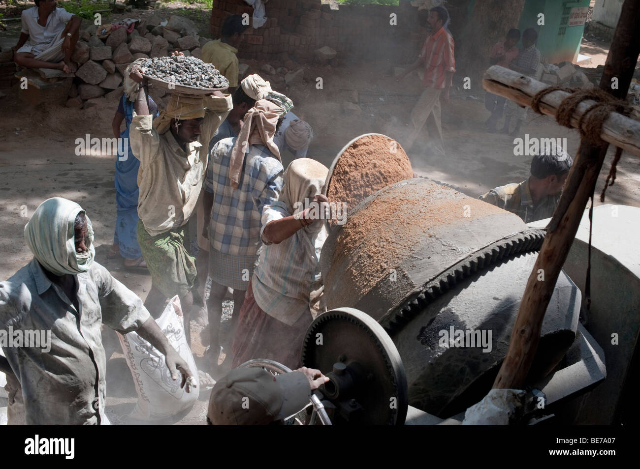 Betoniera india immagini e fotografie stock ad alta risoluzione - Alamy