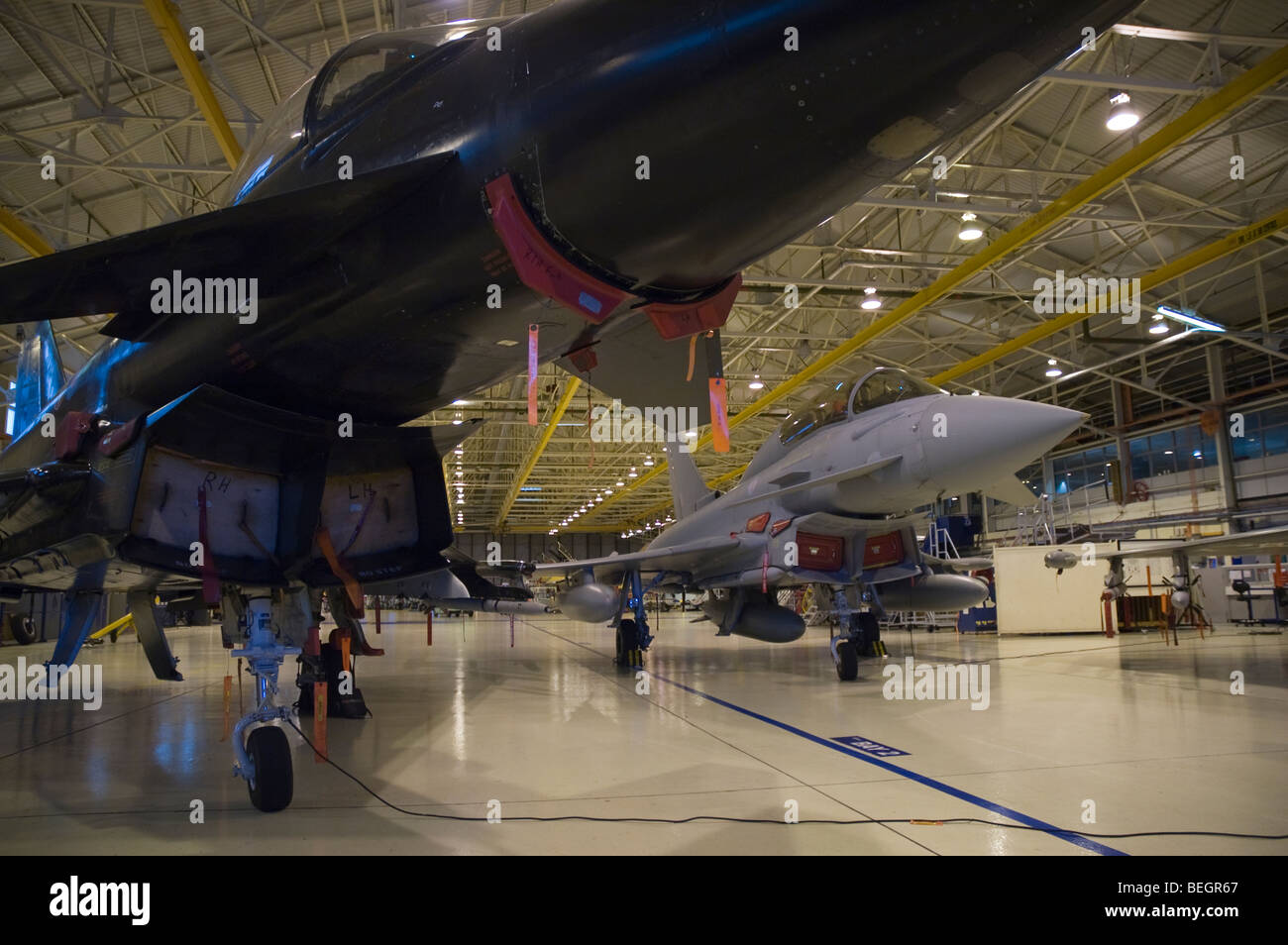 Eurofighter typhoon aircraft bae warton immagini e fotografie stock ad ...