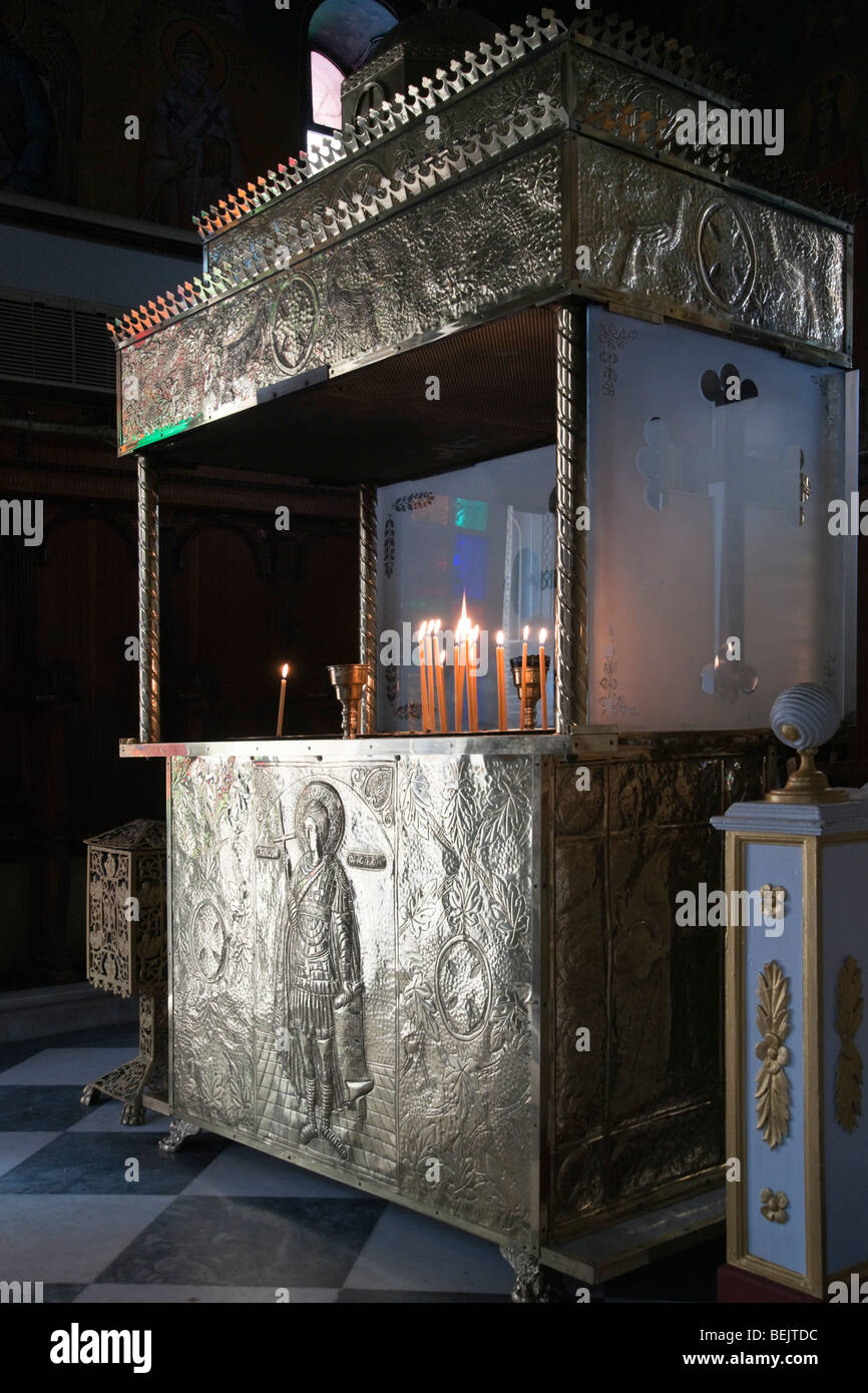 Altare della chiesa greca immagini e fotografie stock ad alta ...