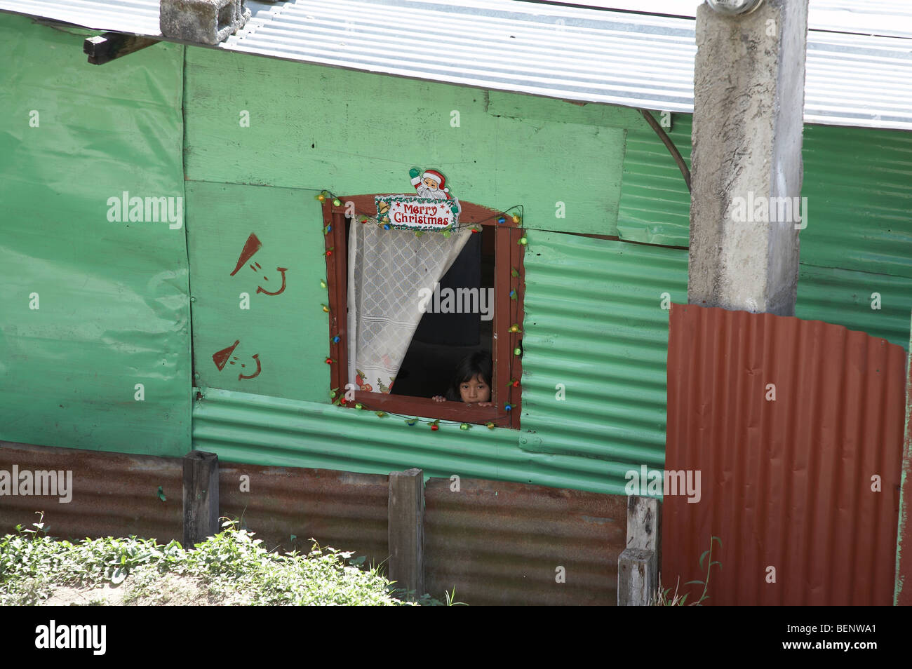 GUATEMALA El Paraiso II nella zona 18 di Città del Guatemala, una delle ...