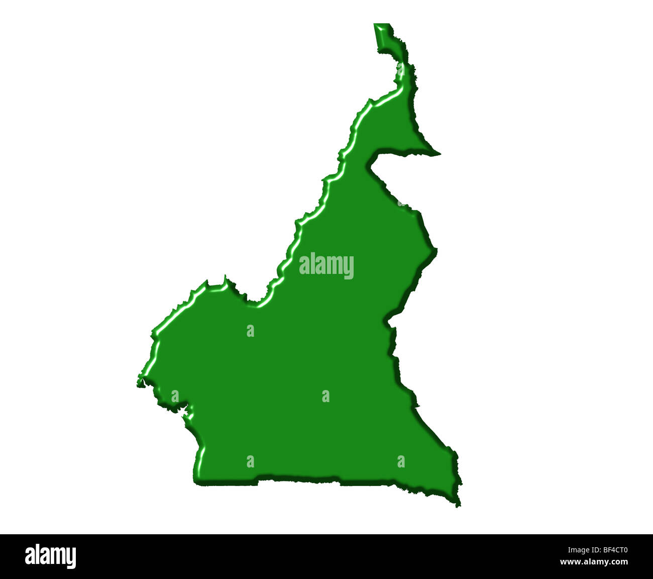 Cameroon map immagini e fotografie stock ad alta risoluzione - Alamy
