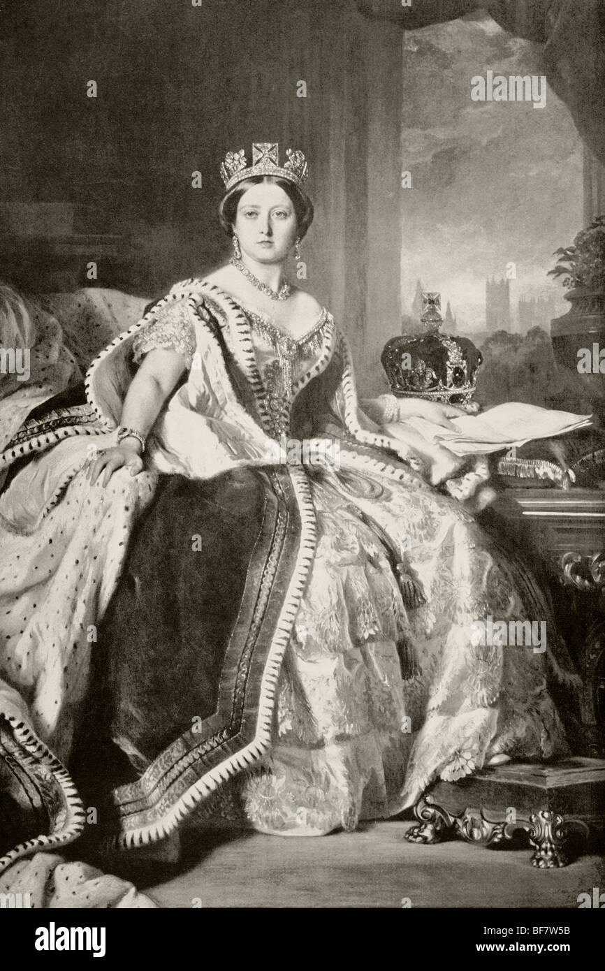 Queen victoria portrait immagini e fotografie stock ad alta risoluzione ...