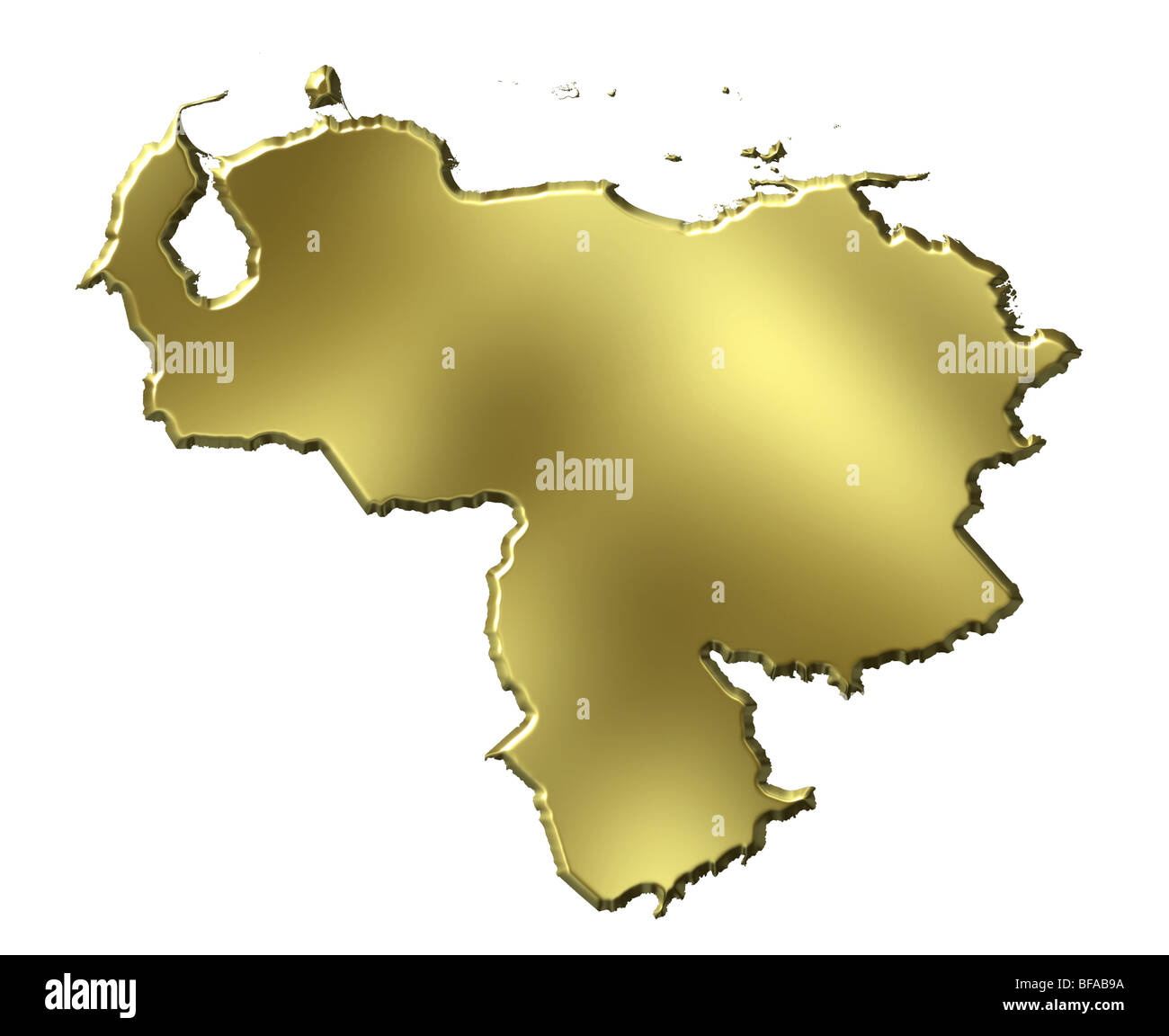 Venezuela map immagini e fotografie stock ad alta risoluzione - Alamy
