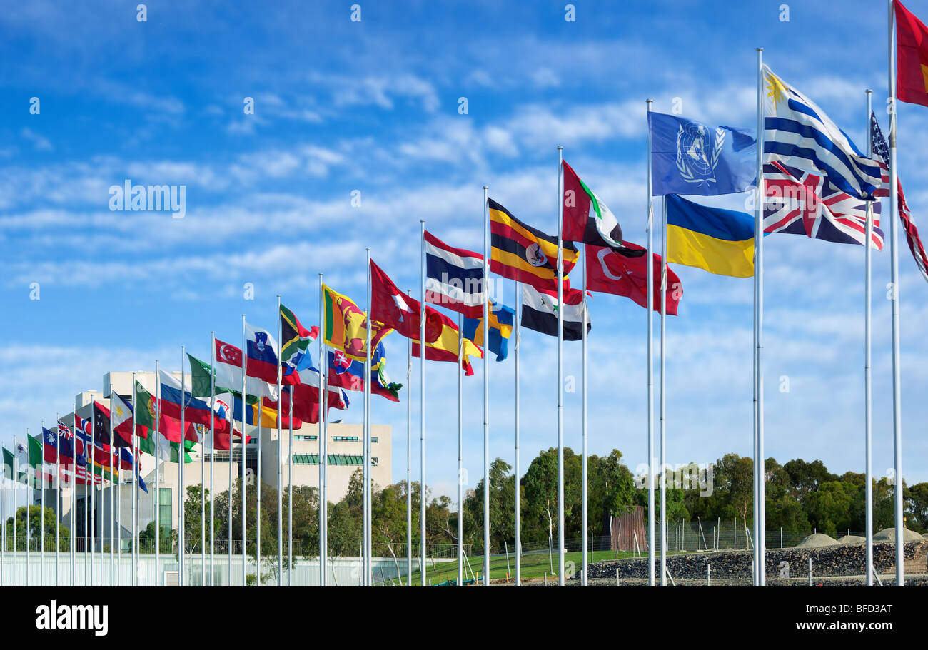 Bandiere mondo immagini e fotografie stock ad alta risoluzione - Alamy