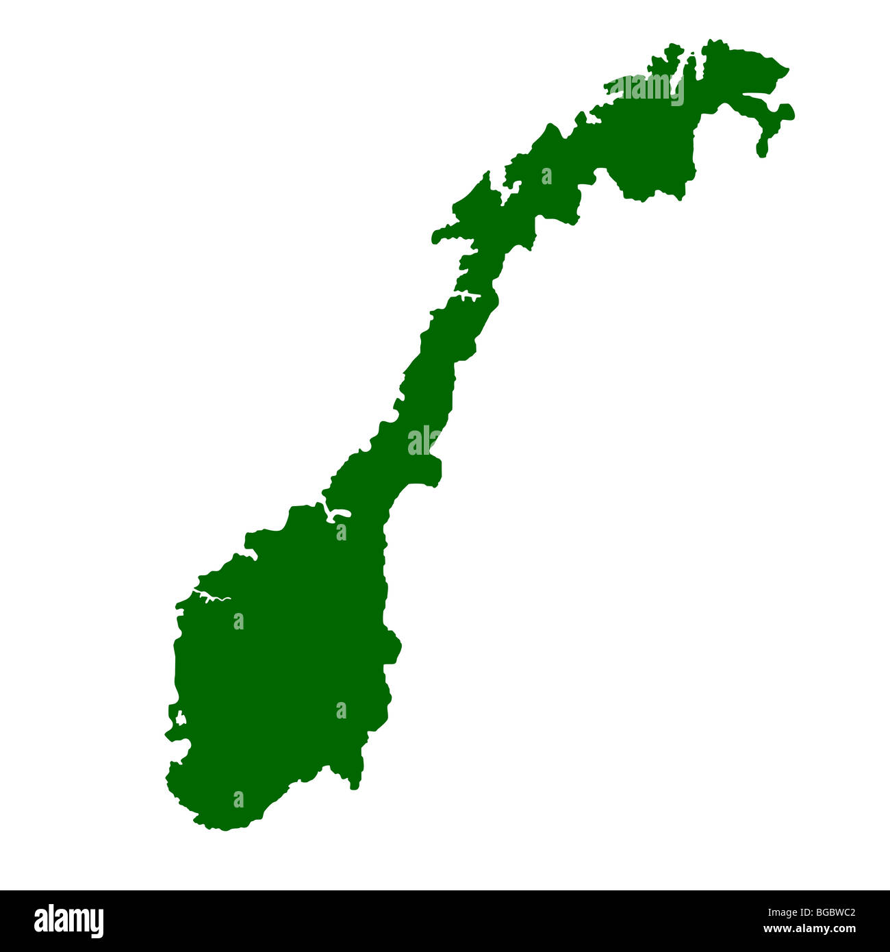 Norway map Immagini senza sfondo e Foto Stock ritagliate - Alamy