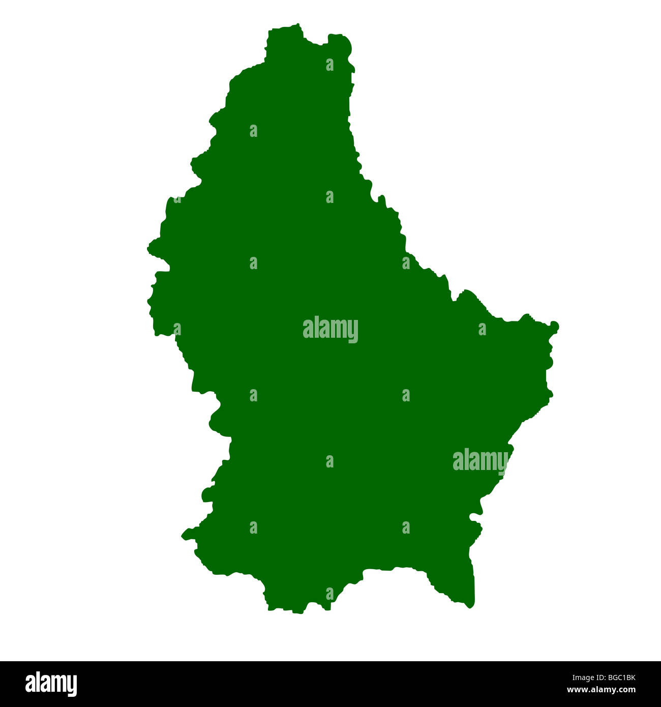 Mappa di lussemburgo immagini e fotografie stock ad alta risoluzione ...