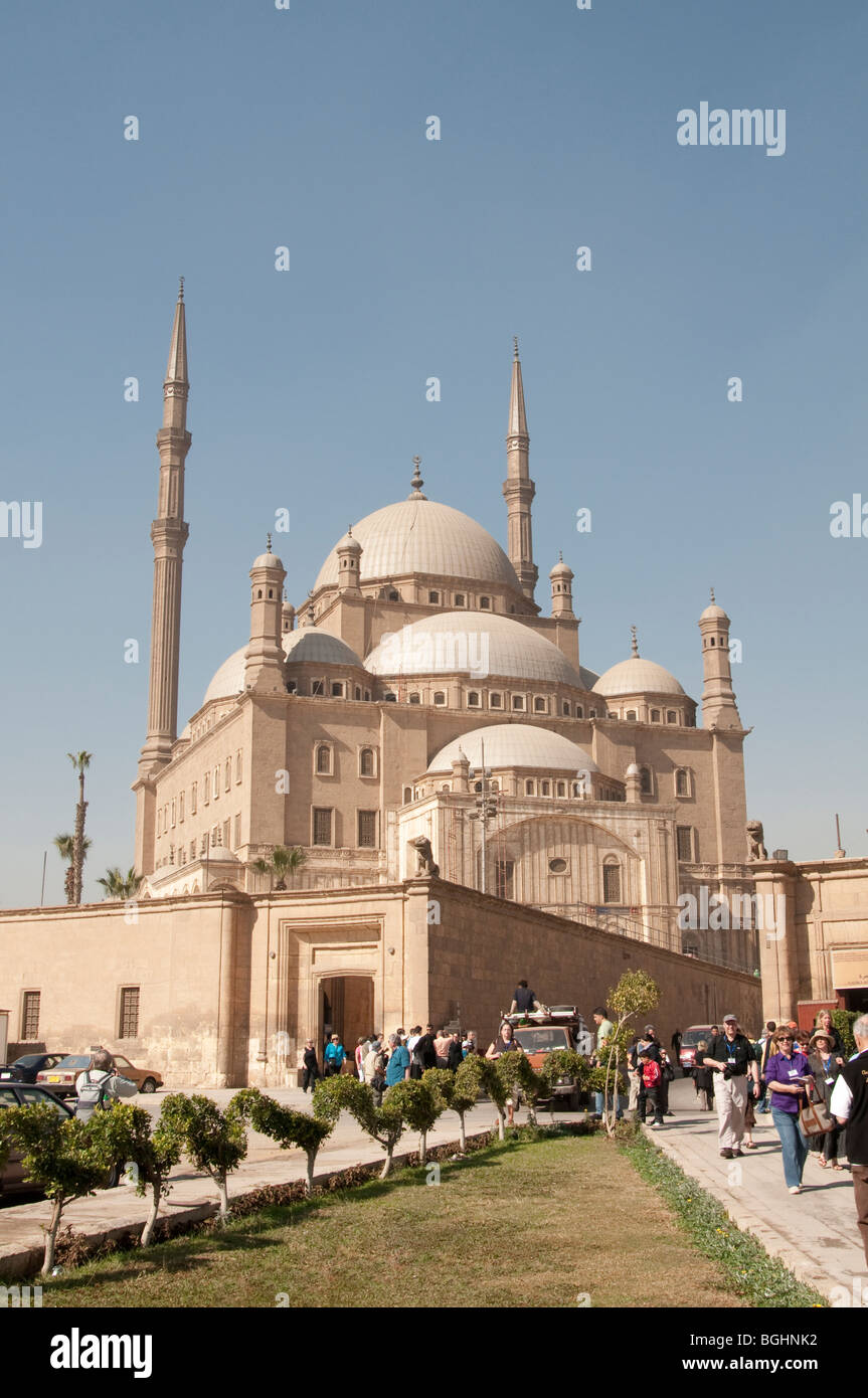 La moschea di Mohamed Ali del Saladino Cittadella del Cairo, Egitto ...