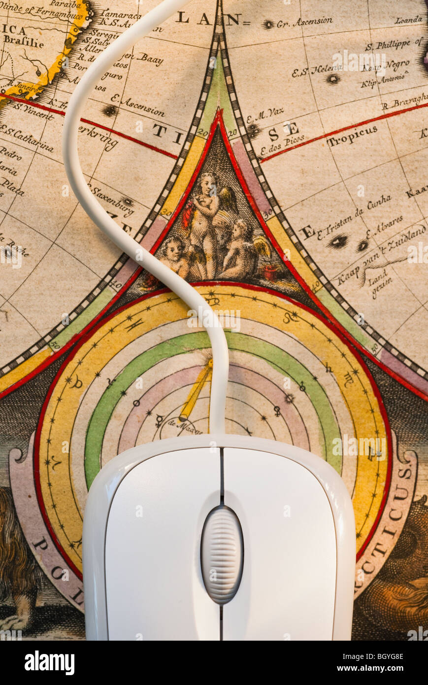 Que son los mapas en línea immagini e fotografie stock ad alta ...