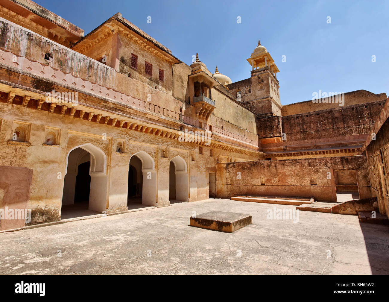 Palazzo della fortezza india jaipur immagini e fotografie stock ad alta ...