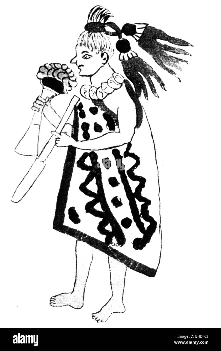 Disegno Giaguaro Azteco