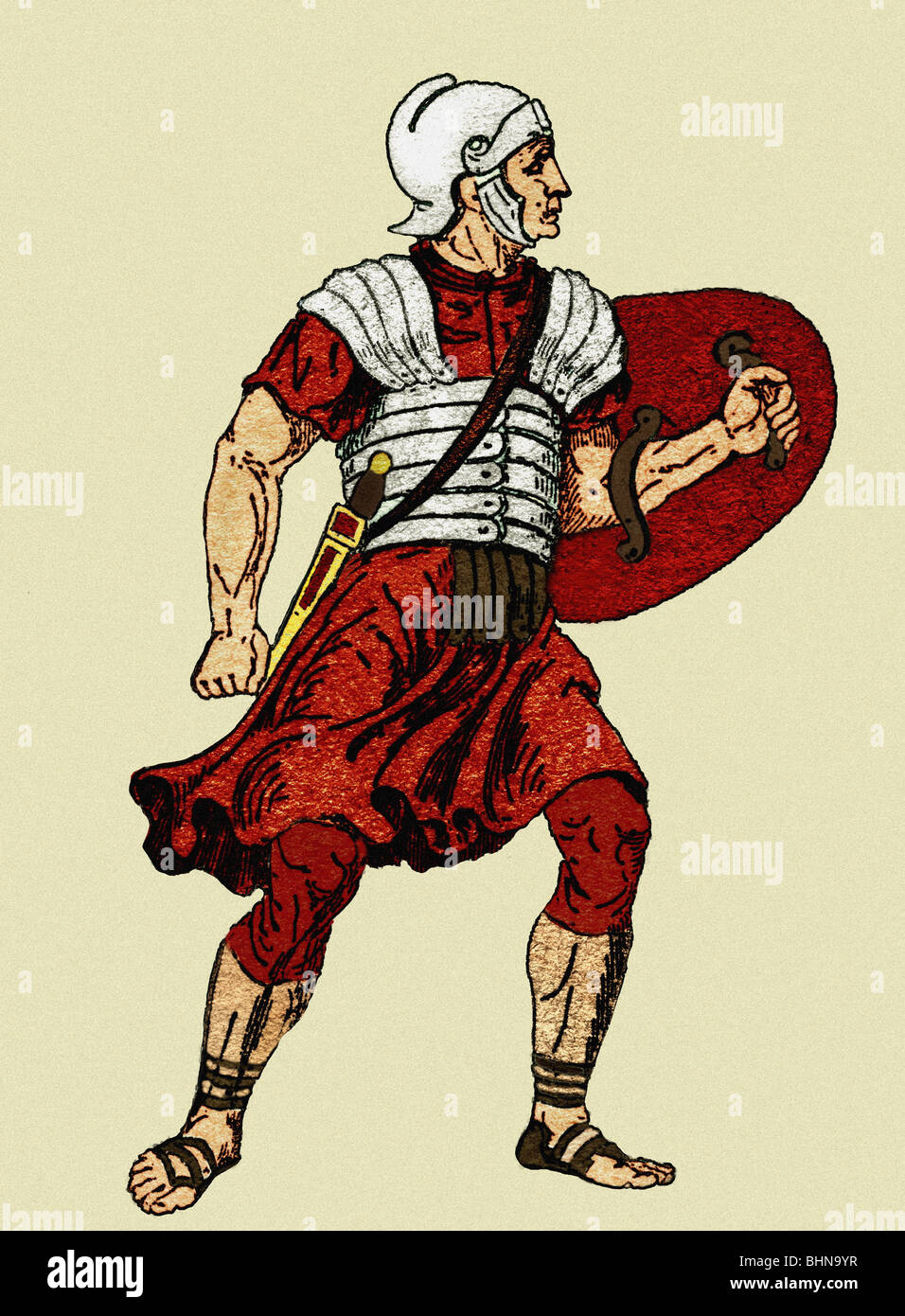 Elmo romano disegno immagini e fotografie stock ad alta risoluzione - Alamy