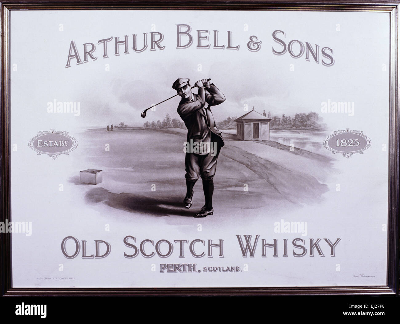Old scotch whisky poster immagini e fotografie stock ad alta ...