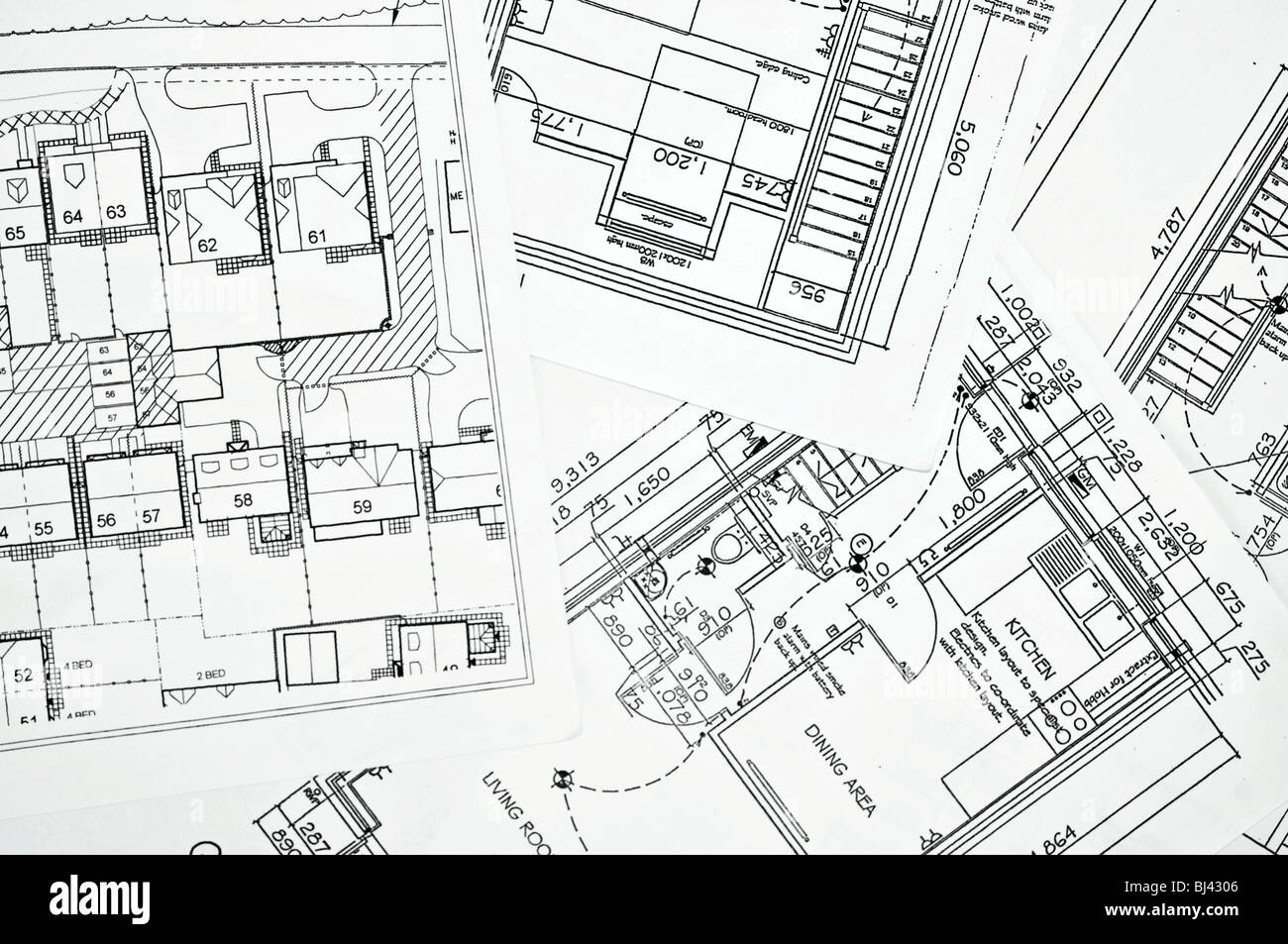 Floor plans immagini e fotografie stock ad alta risoluzione - Alamy