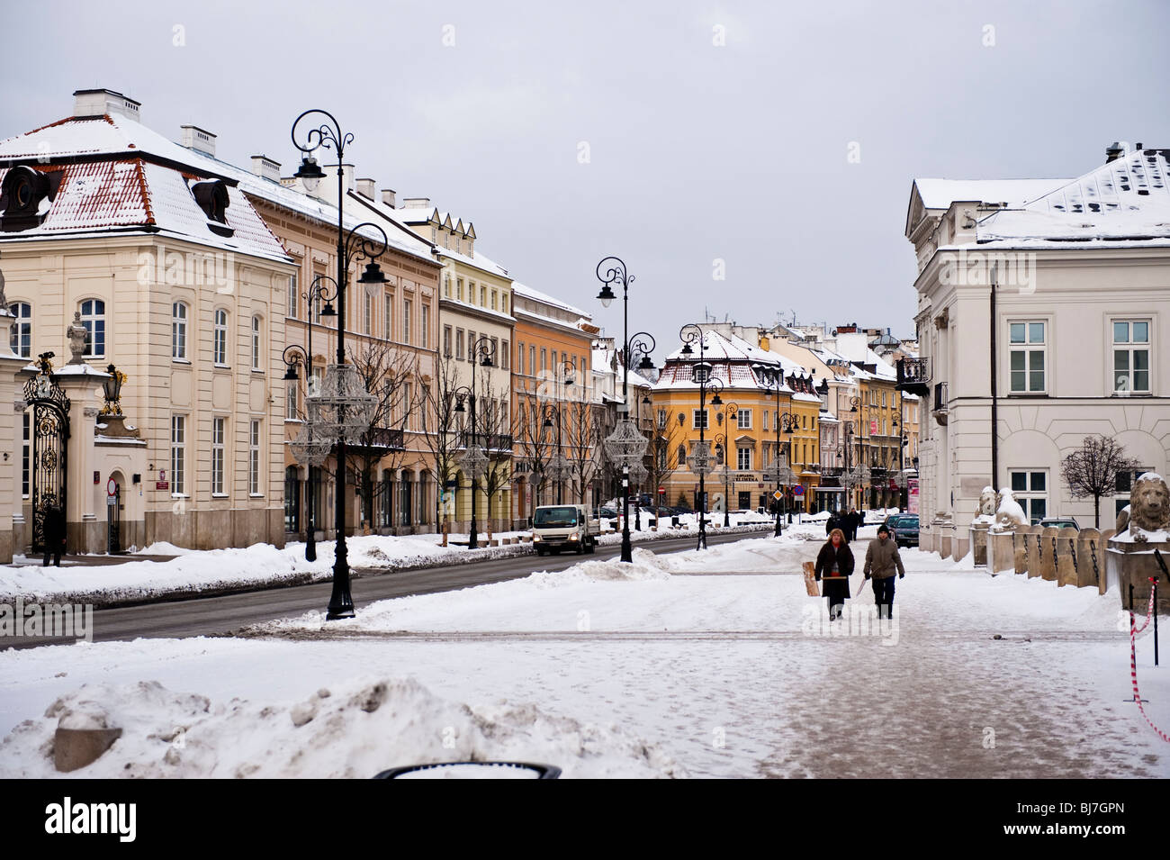 Krakowskie przedmiescie a varsavia immagini e fotografie stock ad alta ...