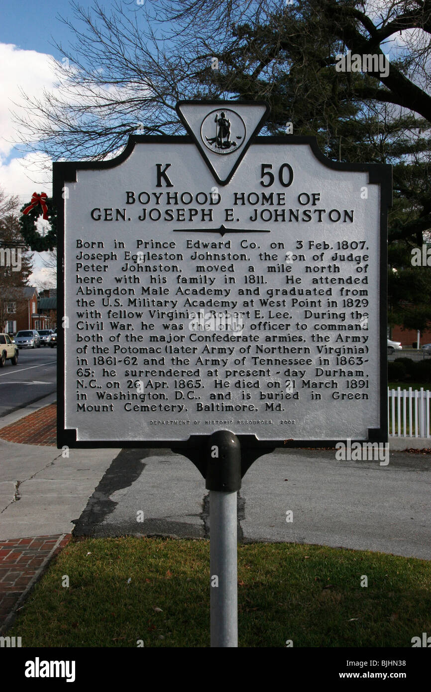 Il gen joseph e johnston confederato immagini e fotografie stock ad ...