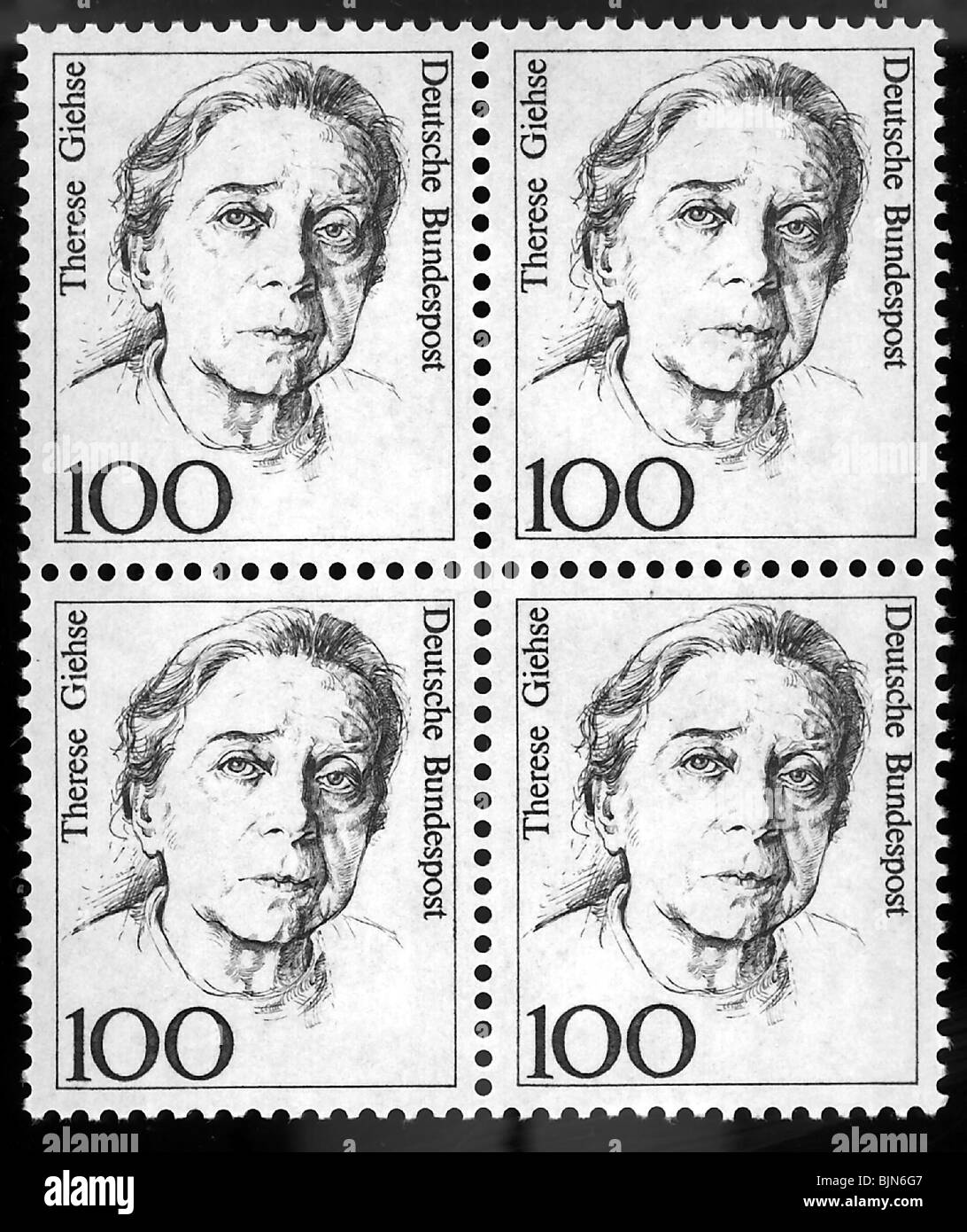 Deutsche bundespost stamp immagini e fotografie stock ad alta ...