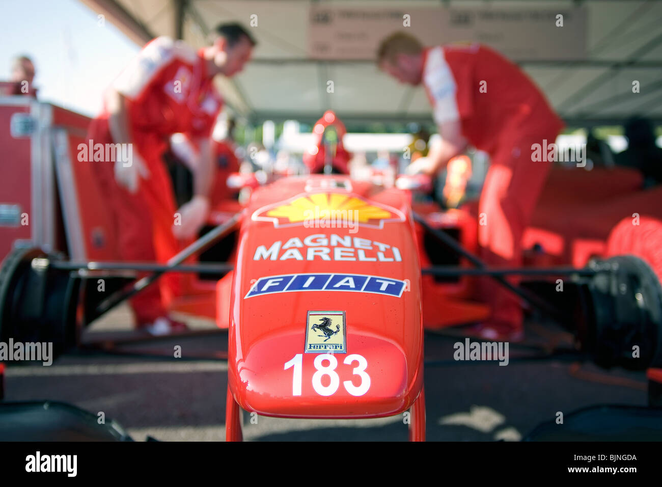 Meccanica ferrari f1 immagini e fotografie stock ad alta risoluzione ...