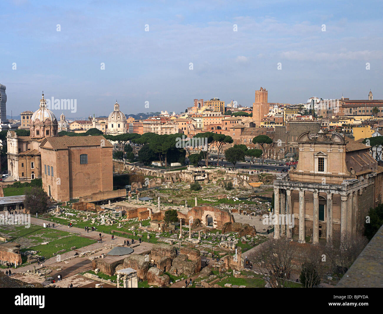 Resti di antica costruzione romana immagini e fotografie stock ad alta ...