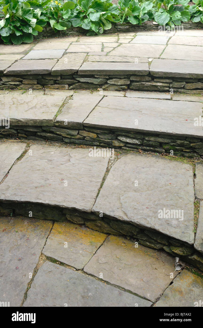 Costruzione del giardino gradini del giardino immagini e fotografie ...