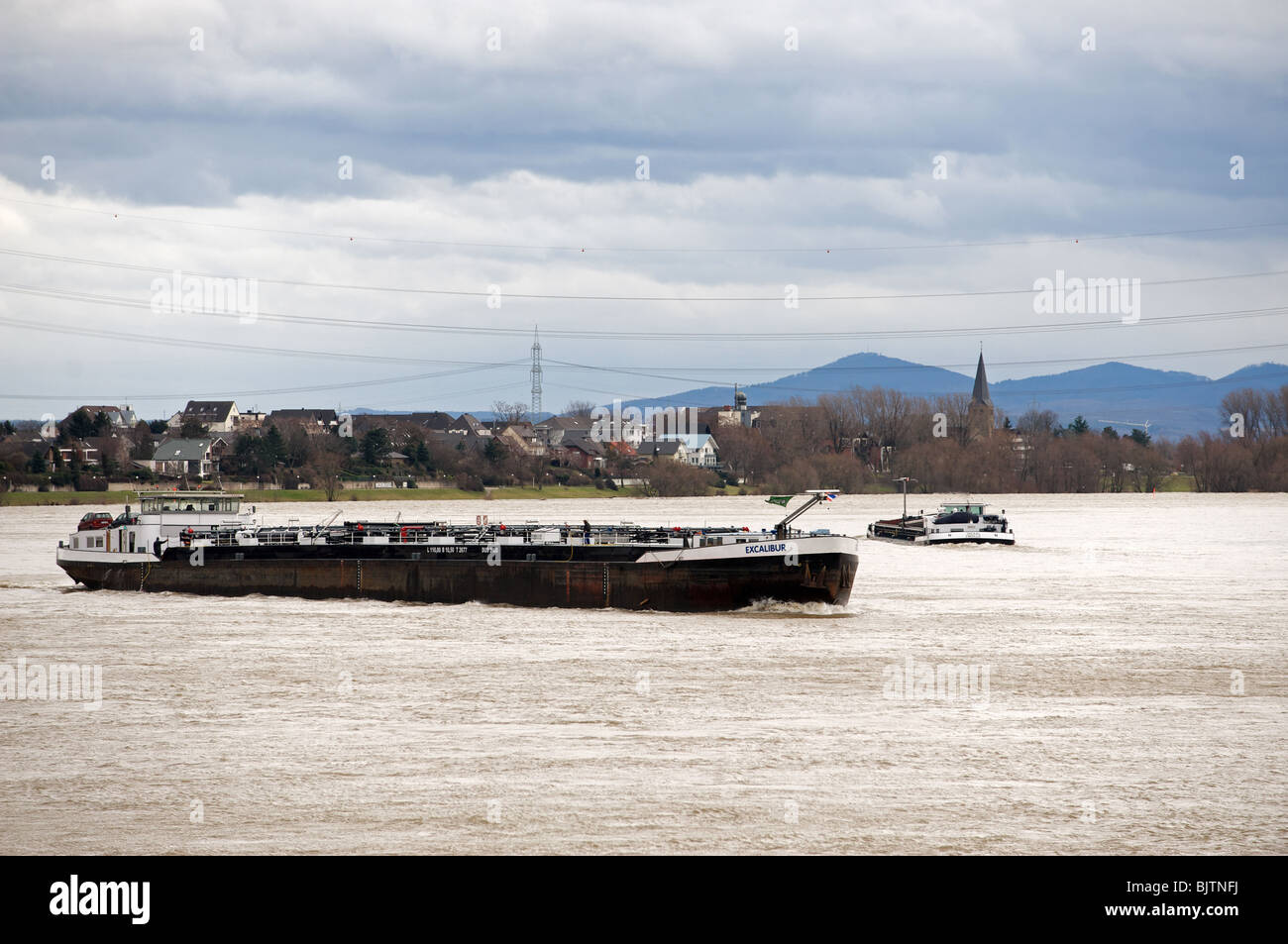 Chiatta Fiume Reno Immagini e Fotos Stock - Alamy