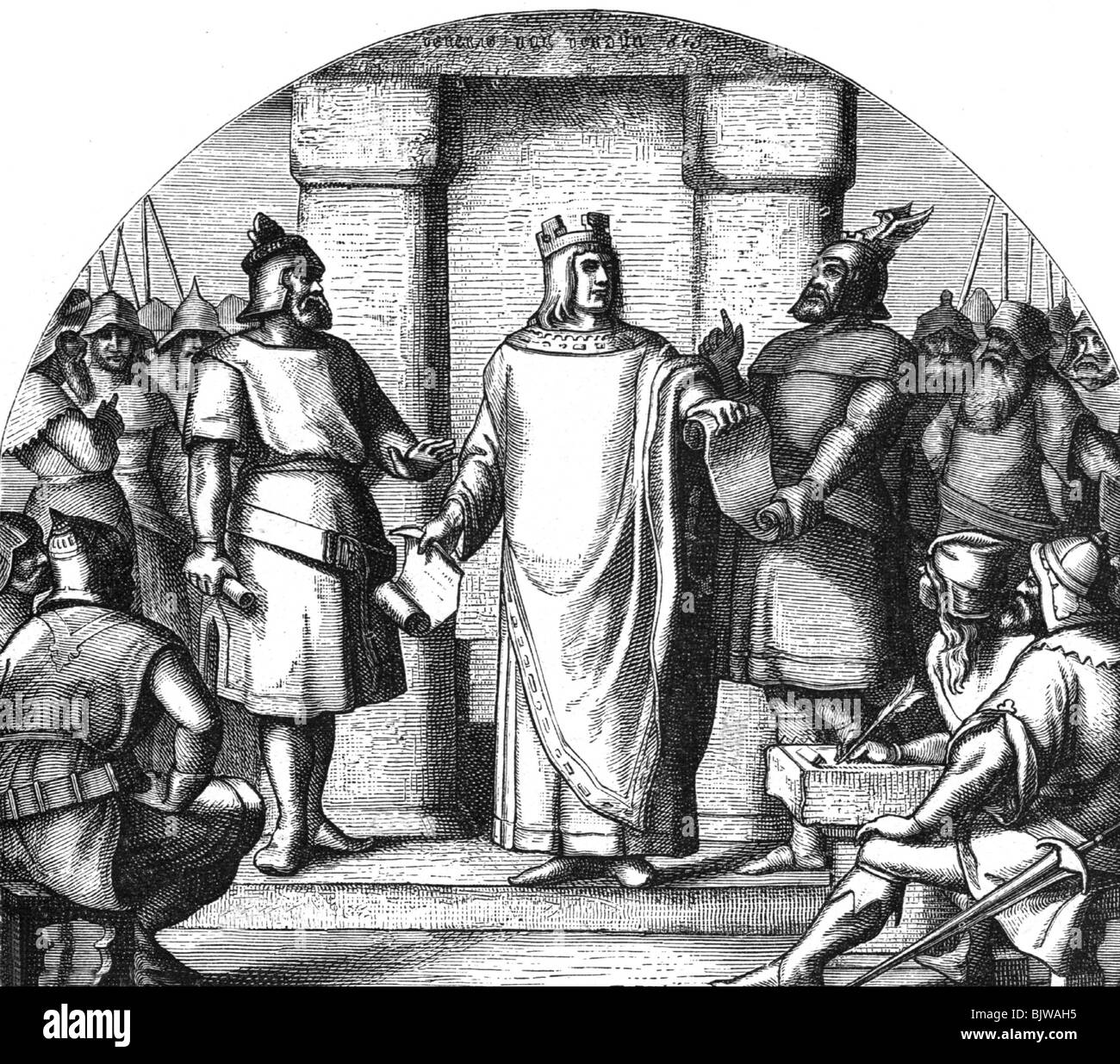 Treaty of verdun 843 immagini e fotografie stock ad alta risoluzione ...