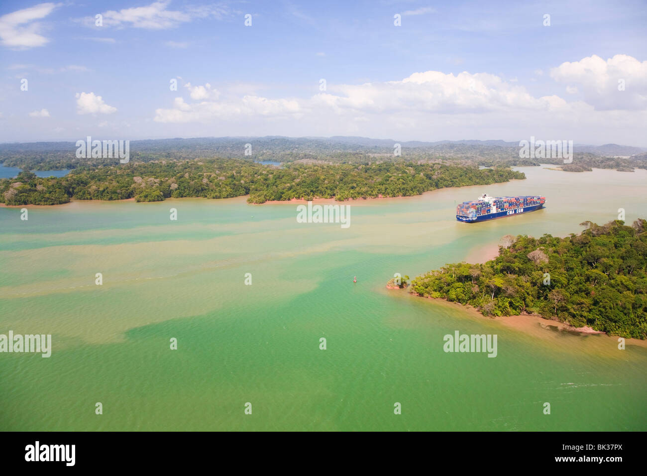 Vista aerea del lago gatun immagini e fotografie stock ad alta ...