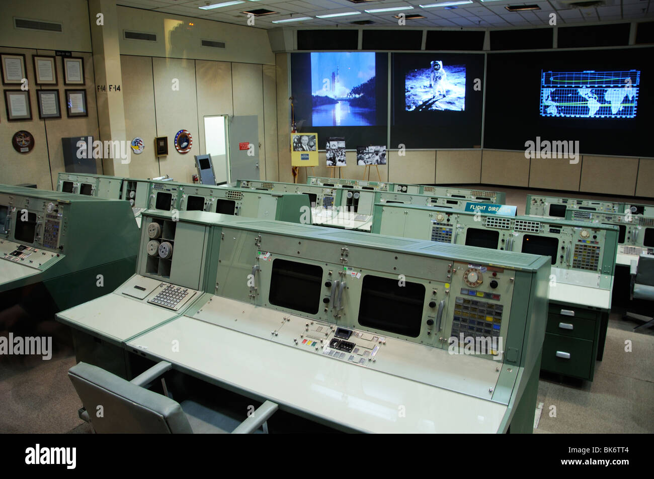 Sala Di Controllo Della Missione SpaceX