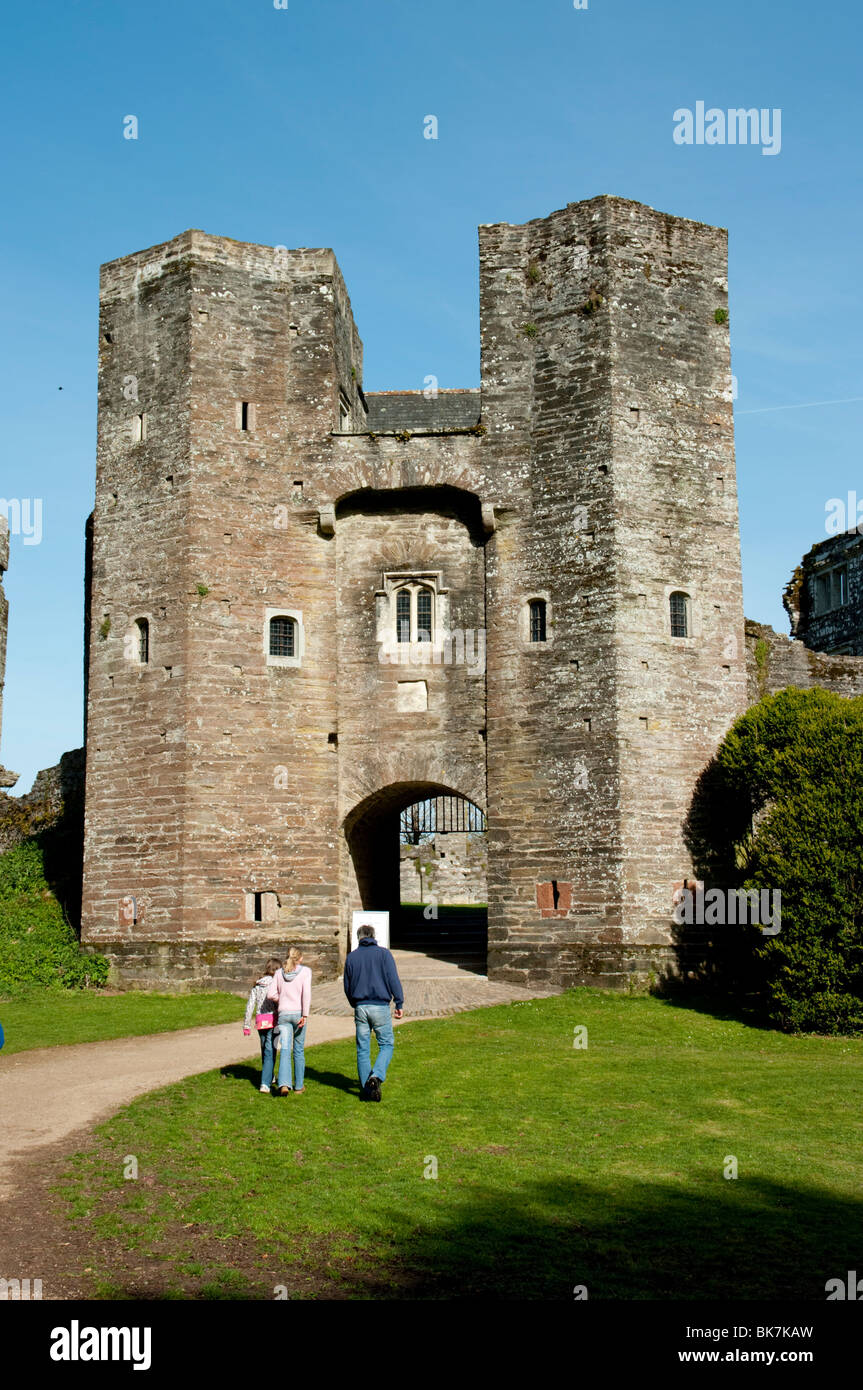 Berry Pomeroy castle, Devon, Inghilterra, Regno Unito, Europa Foto ...