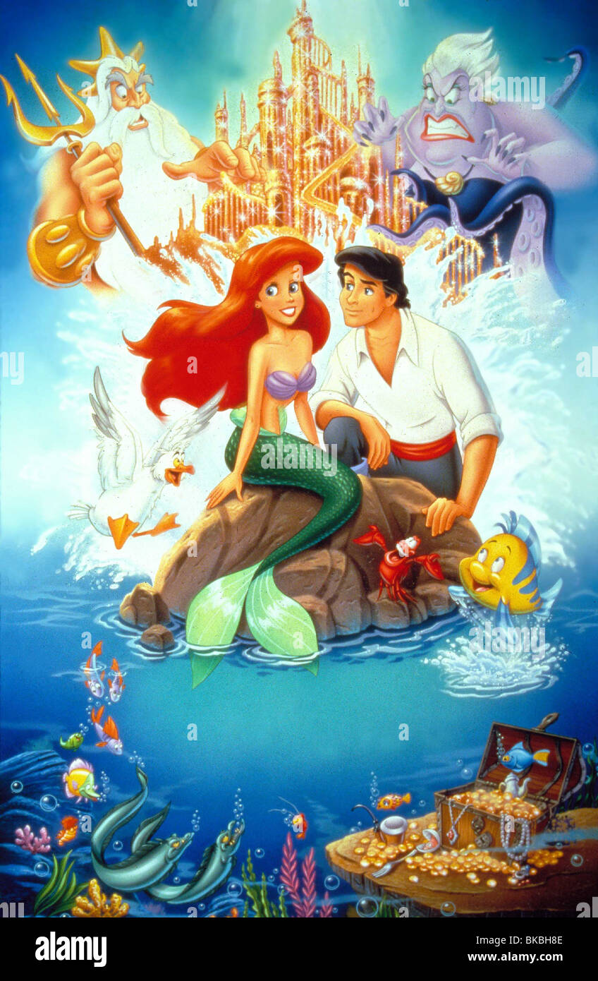 Little mermaid disney still immagini e fotografie stock ad alta ...