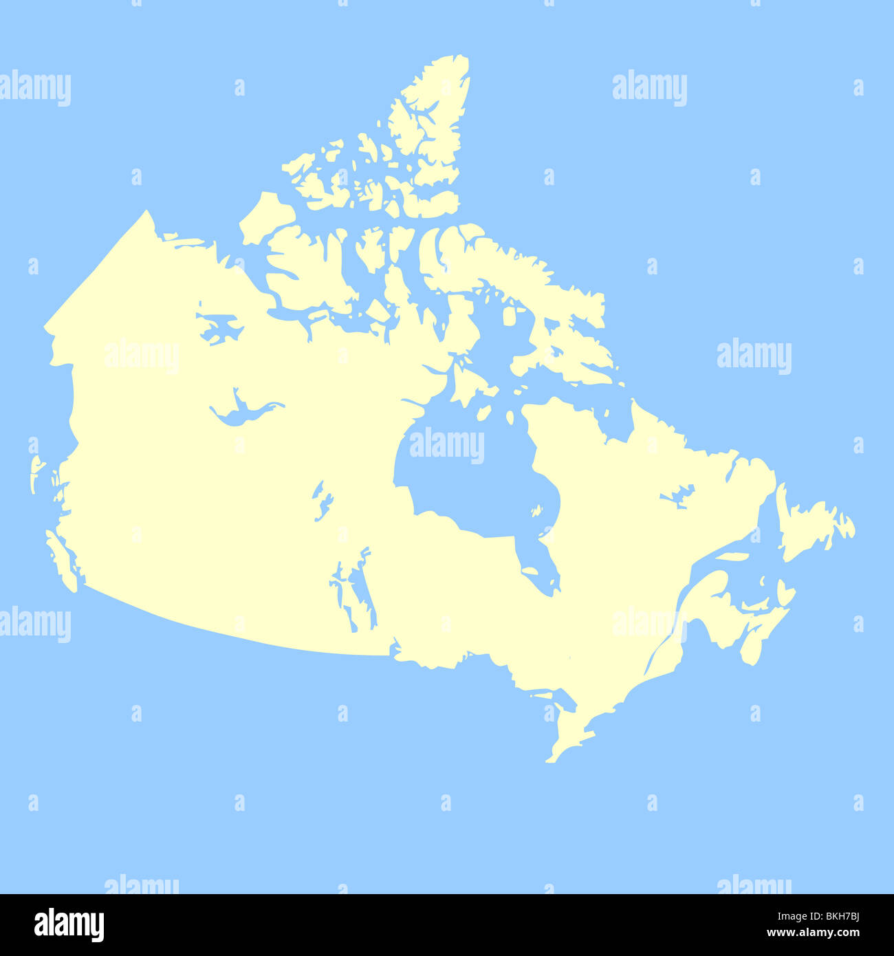 Mappa del canada immagini e fotografie stock ad alta risoluzione - Alamy