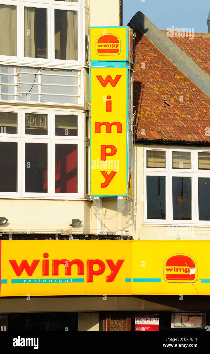 Wimpy fast food restaurant immagini e fotografie stock ad alta ...