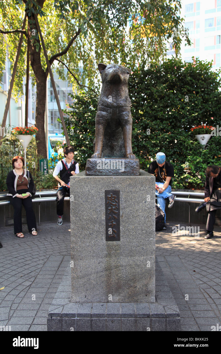 Statua di cane hachiko shibuya tokyo giappone immagini e fotografie ...