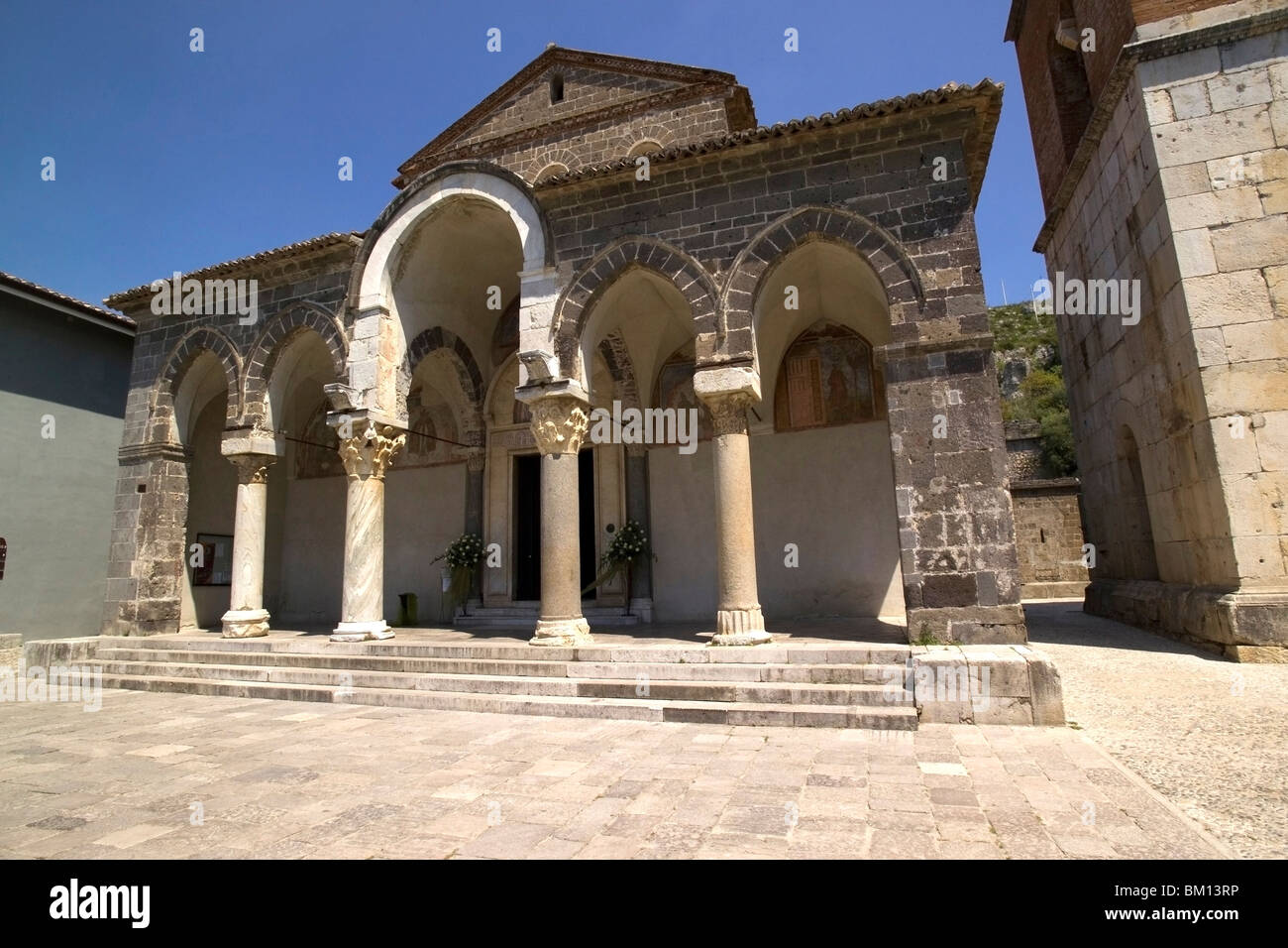 Basilica di Sant Angelo in Formis, Capua, Campania, Italia, Europa Foto ...