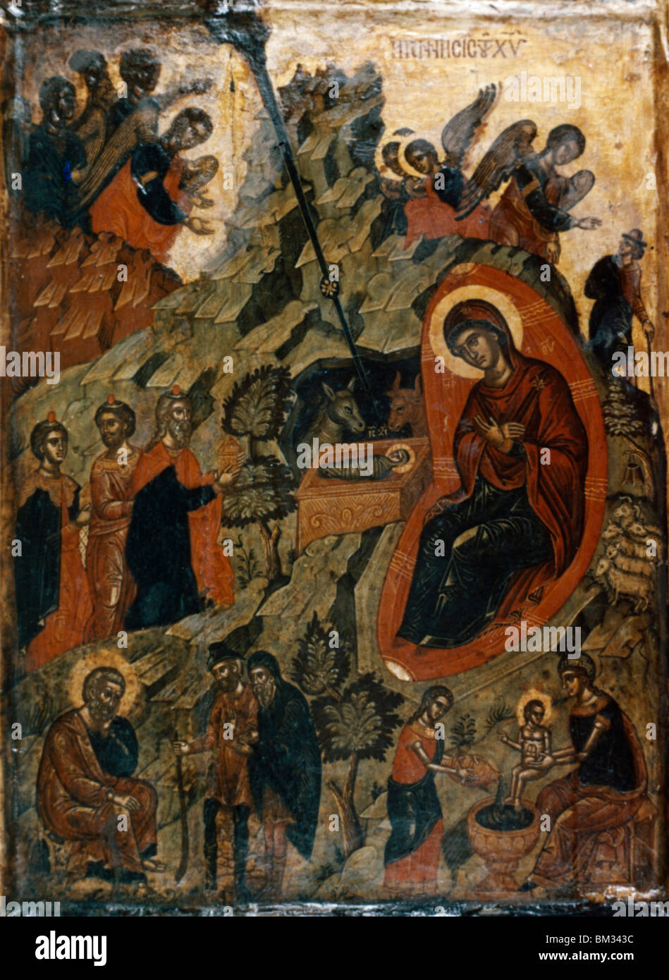 Il battesimo di cristo icona immagini e fotografie stock ad alta ...