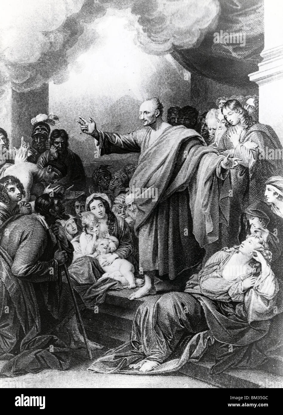 La vita dell Apostolo Pietro: Pietro predica a Gerusalemme da Maarten ...