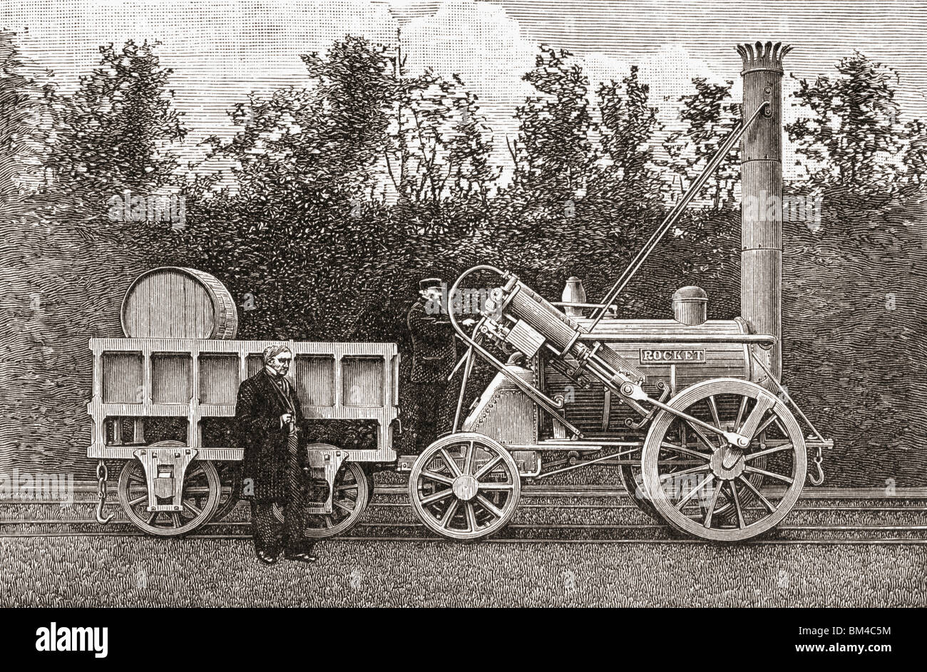 Locomotiva george stephenson immagini e fotografie stock ad alta ...