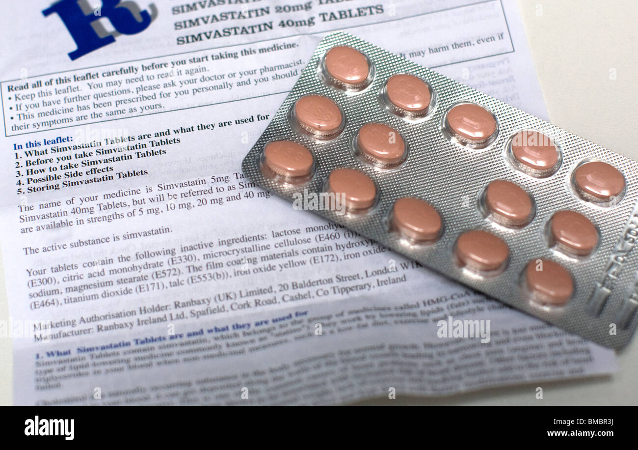 Farmaco statine immagini e fotografie stock ad alta risoluzione - Alamy