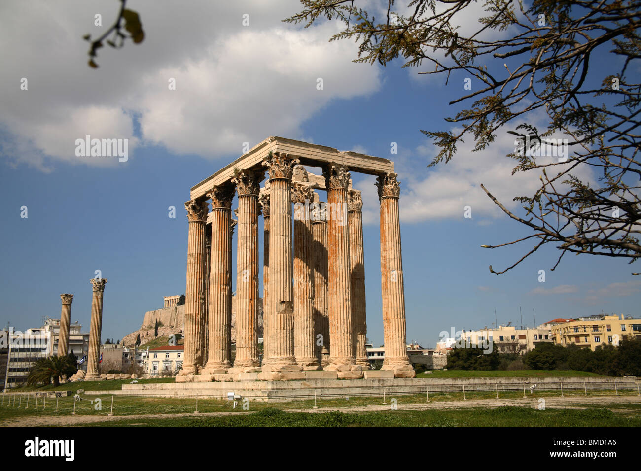 Tempio di zeus olimpico di atene immagini e fotografie stock ad alta ...
