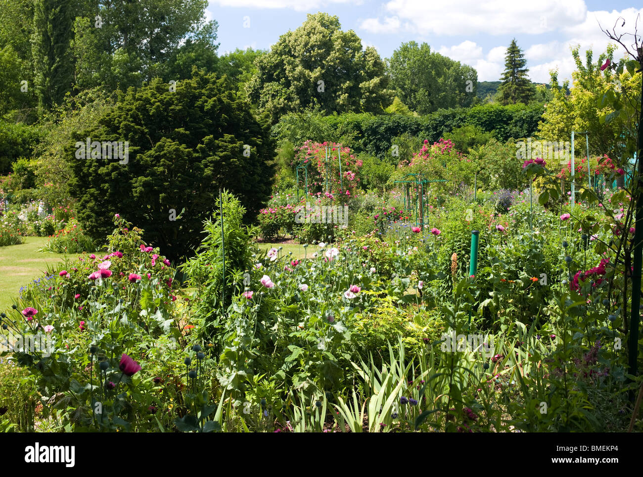 Claude monet gardens immagini e fotografie stock ad alta risoluzione ...