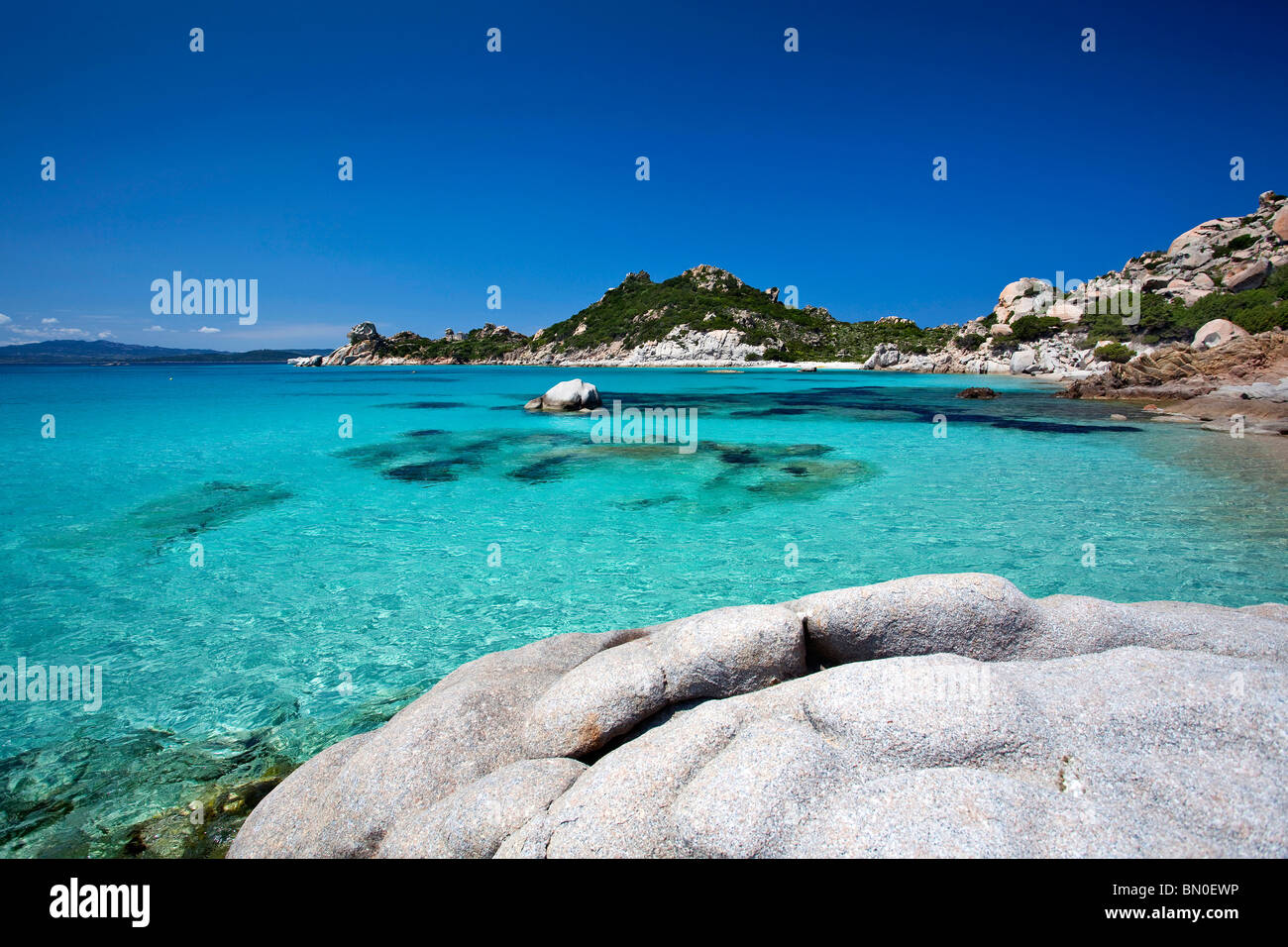 Cala Corsara, Isola di isola di Spargi, La Maddalena (OT), Sardegna ...