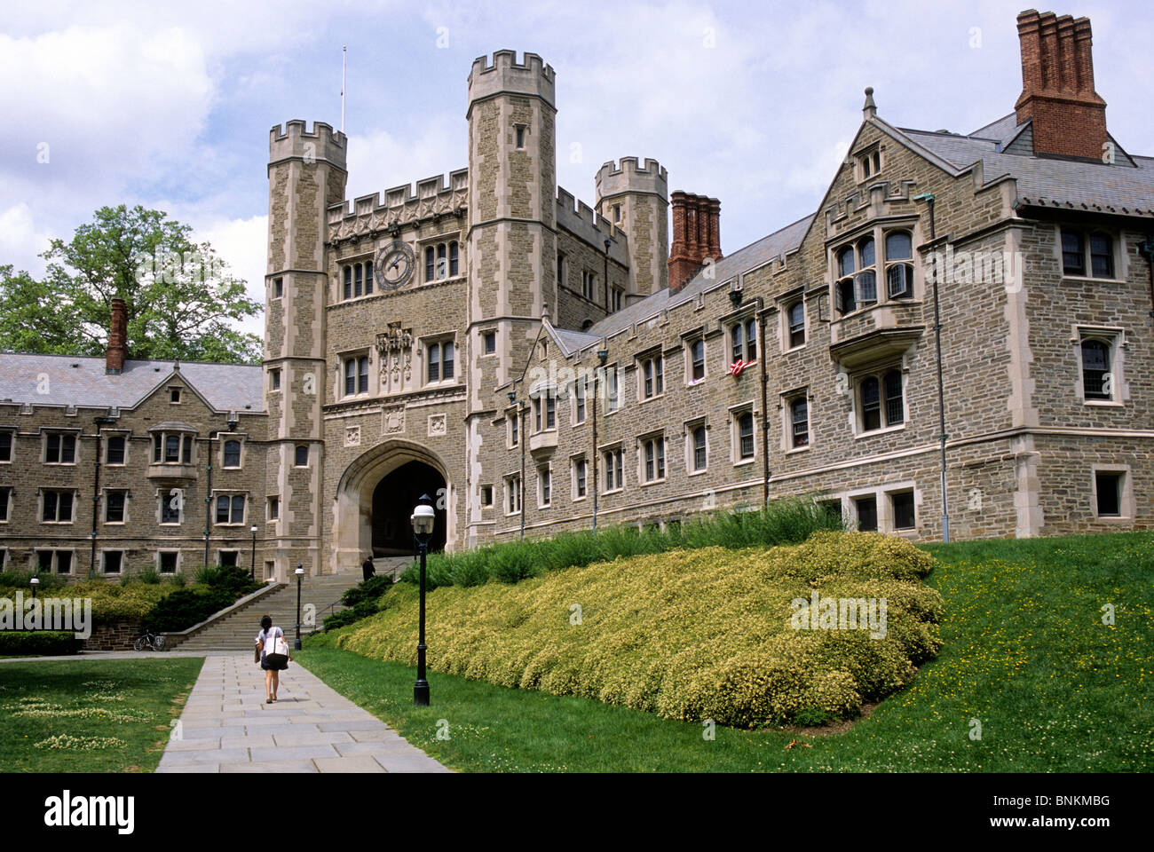 Blair hall clock tower immagini e fotografie stock ad alta risoluzione ...