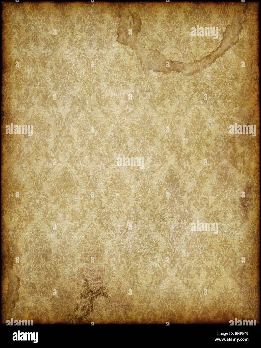 Vecchio usurato in carta pergamena texture di sfondo immagine Foto ...